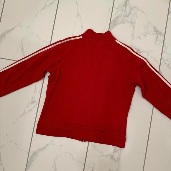 Abercrombie & Fitch | Tops | Vintage Y2k Red Tracksuit Jacket W Stripes ...